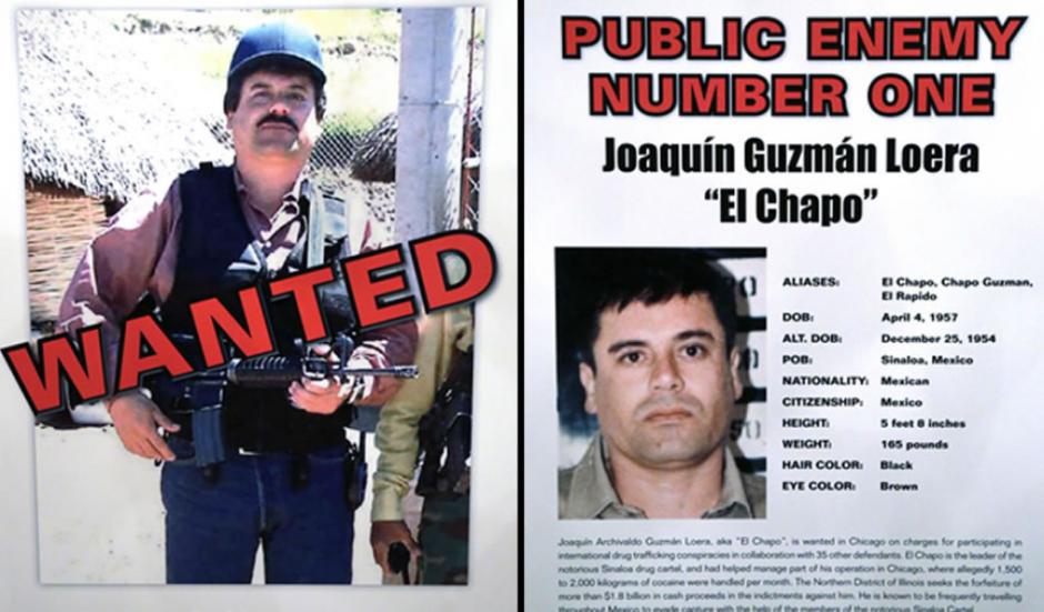 Joaquín Guzmá Loera alias "el Chapo" Guzmán