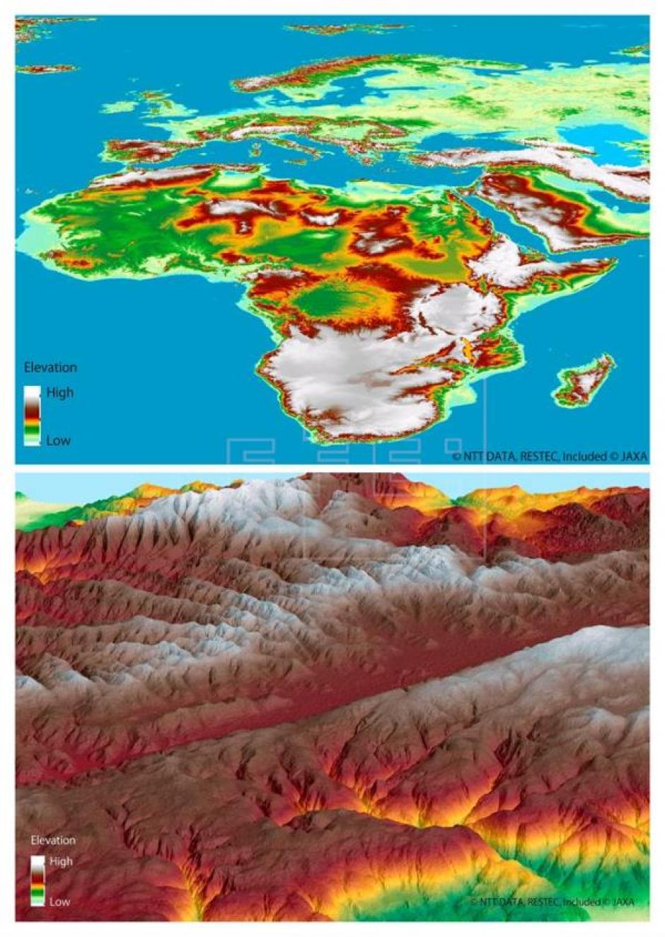 El mapa de la superficie terrestre en 3D más preciso hasta la fecha