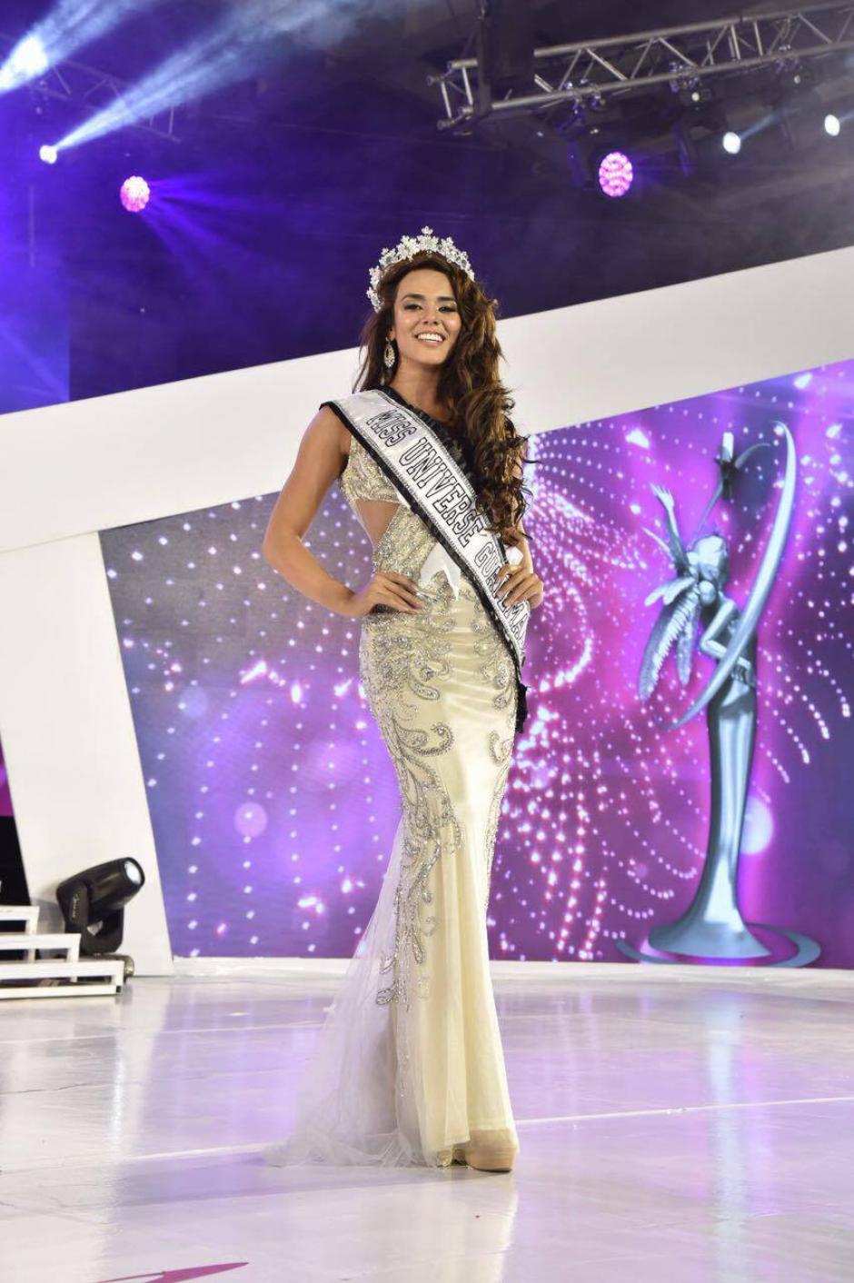 Miss Guatemala 2016, Virginia Argueta luce con orgullo su corona