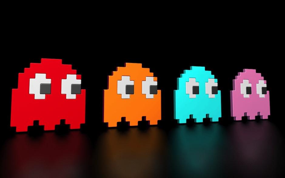 Así nacen los personajes de Pac-man