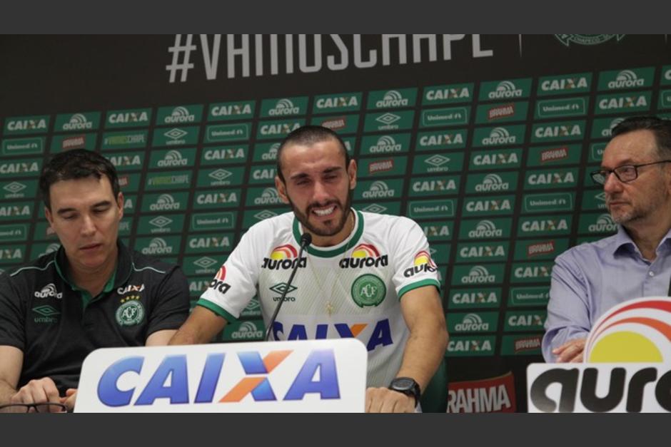 Un sobreviviente de la tragedia de Chapecoense volvió a entrenarse