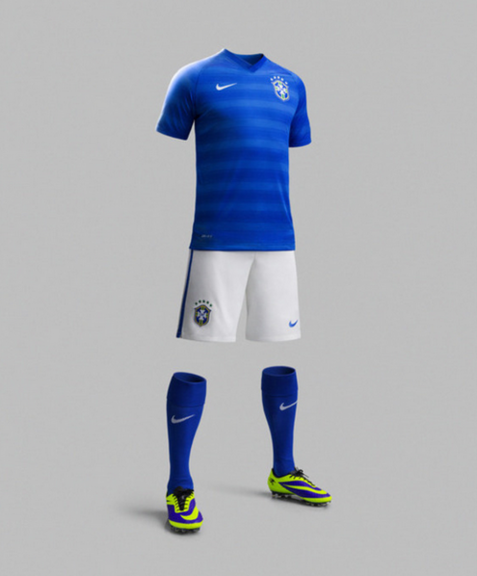 Brasil presenta su nueva "piel" mundialista