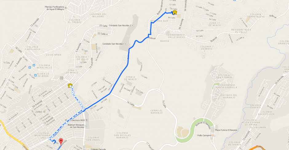 Menor extraviada en zona 4 de Mixco buscaba a una pariente