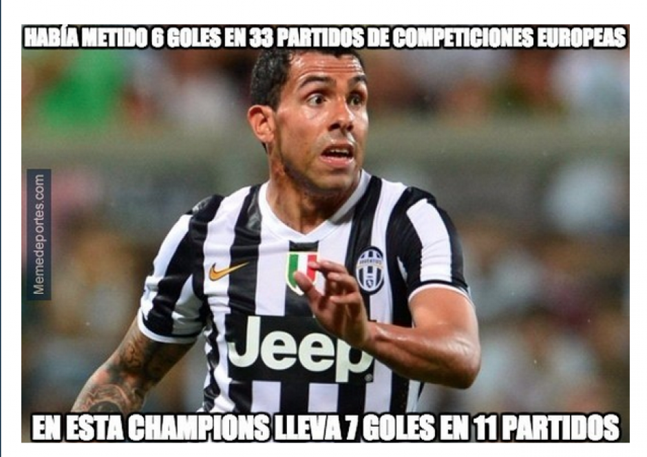 Memes de Juve y Real Madrid