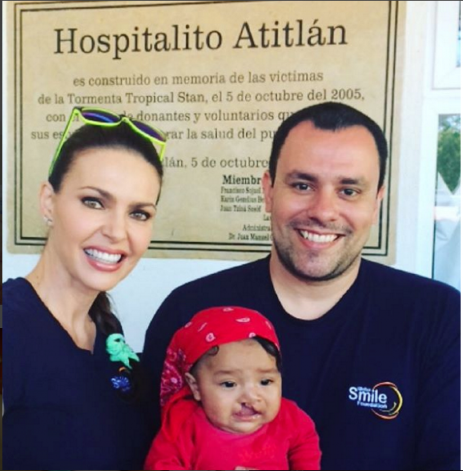 Bárbara Palacios, Miss Universo 1986, está de visita en Guatemala