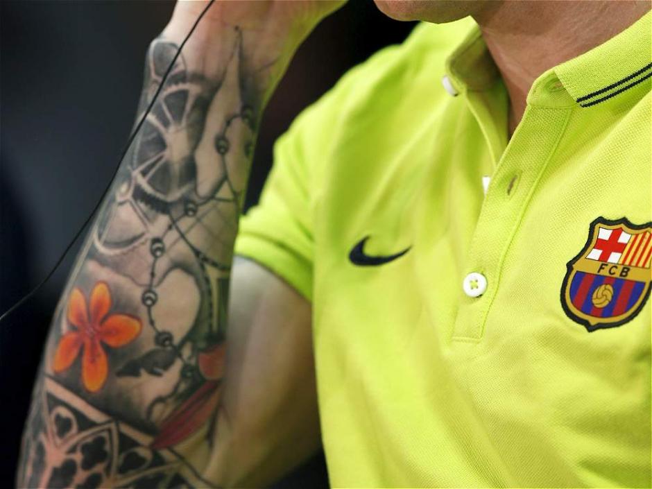 Este es el tatuaje que Messi se hizo en honor al amor de su vida