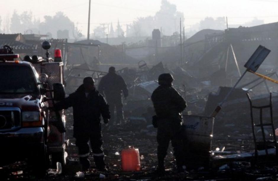 Al menos 31 muertos y 72 desaparecidos tras explosiones en México